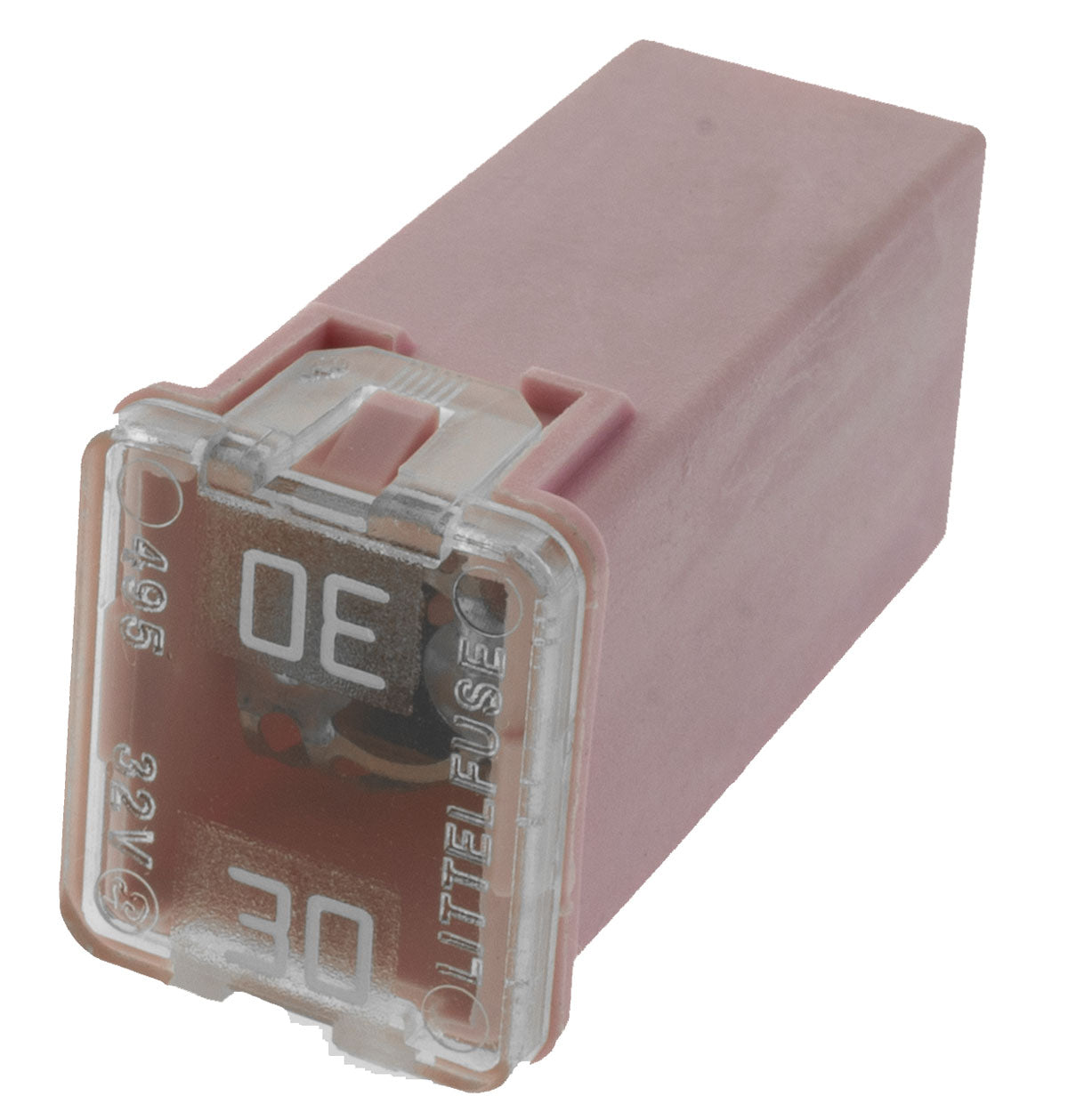 0495030.ZXA - Littelfuse 30a Pink JCASE Cartridge Fuse