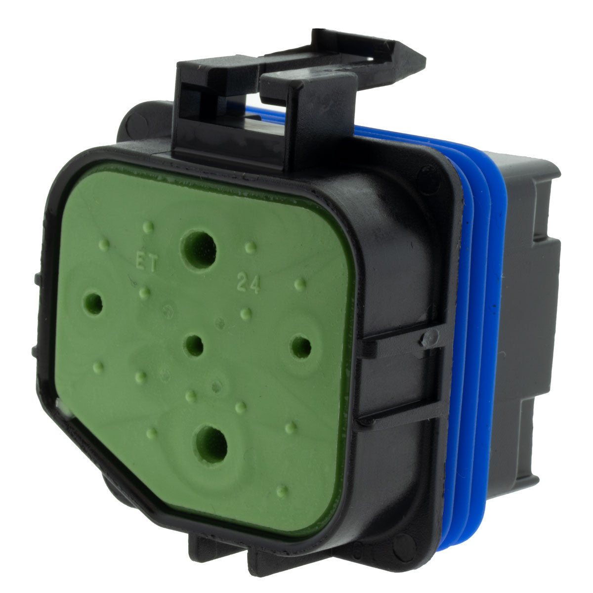 12065685 - Delphi Metri-Pack 630 Black 5 Way Relay Socket with Green ...
