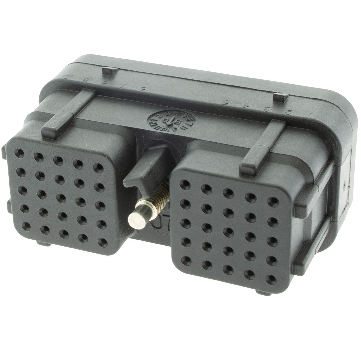 DRC26-50S07 - DEUTSCH DRC Black 50 Way Plug Connector, 07 Key