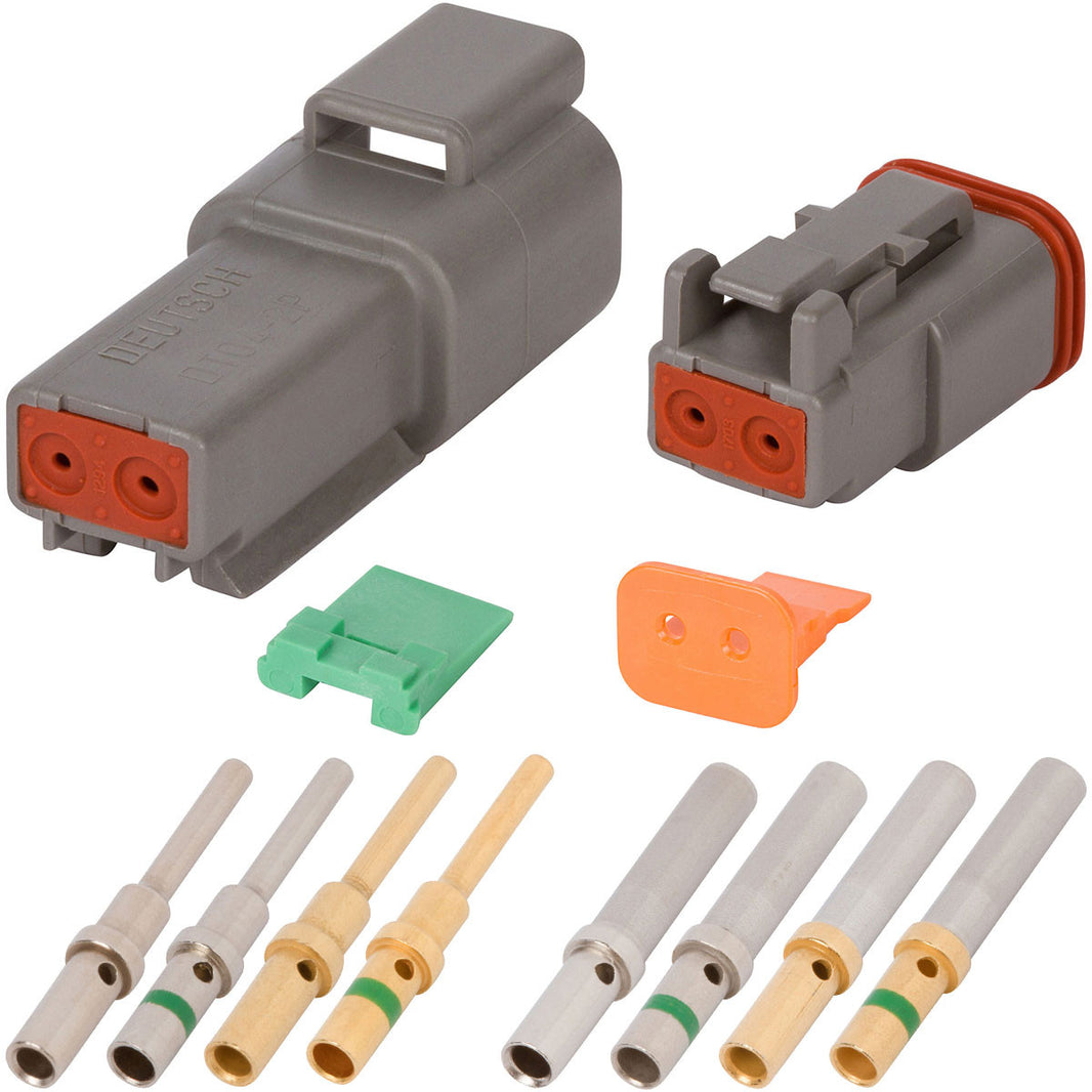 DEUTSCH DT 2 Way Gray Connector Assembly Kit