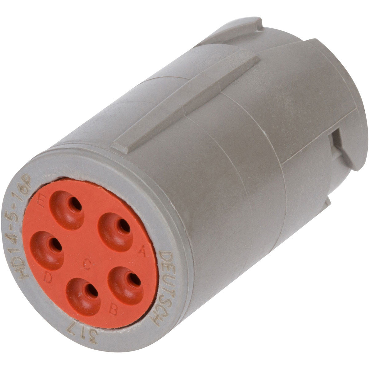 HD14-5-16P | Deutsch HD10 Gray 5 Way Connector