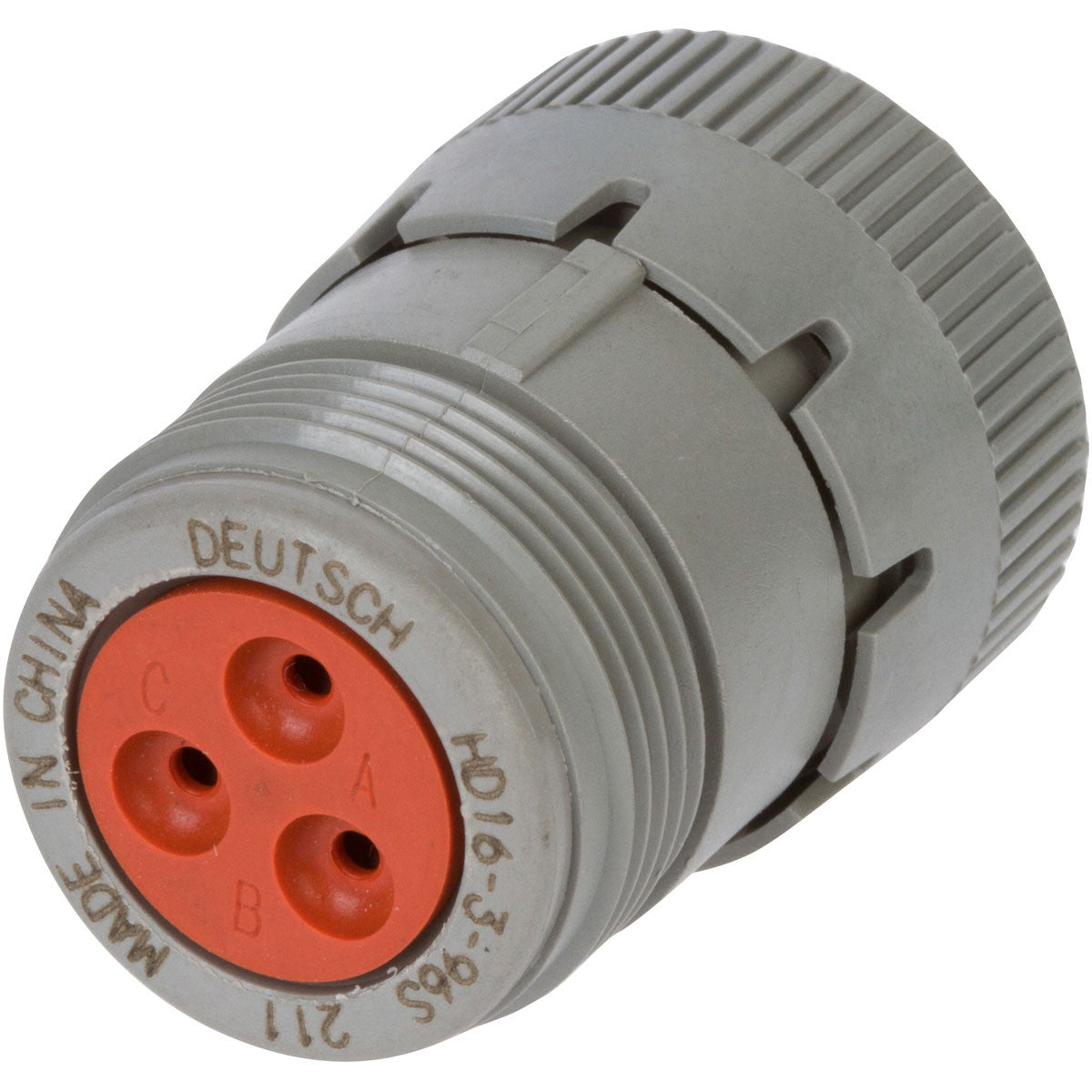 HD16-3-96S | Deutsch HD10 Gray 3 Way Connector