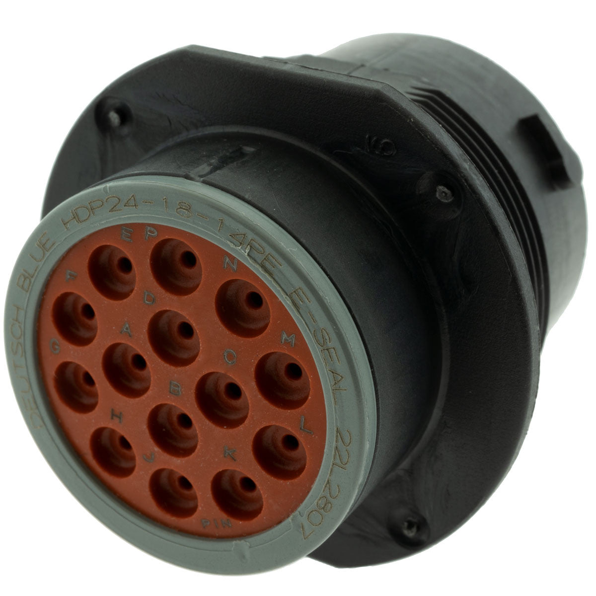 HDP24-18-14PE | DEUTSCH HDP20 14 Way Receptacle Connector