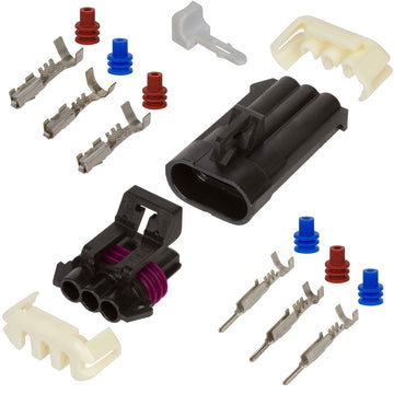 Delphi Metri-Pack 150 3 Way Sealed Connector Assembly Kit for 22-18 AWG